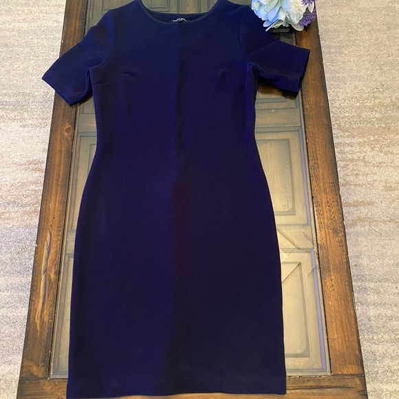 Mario Serrani | Dresses | Mario Serrani Italy Navy Blue Dress Size Xs ...